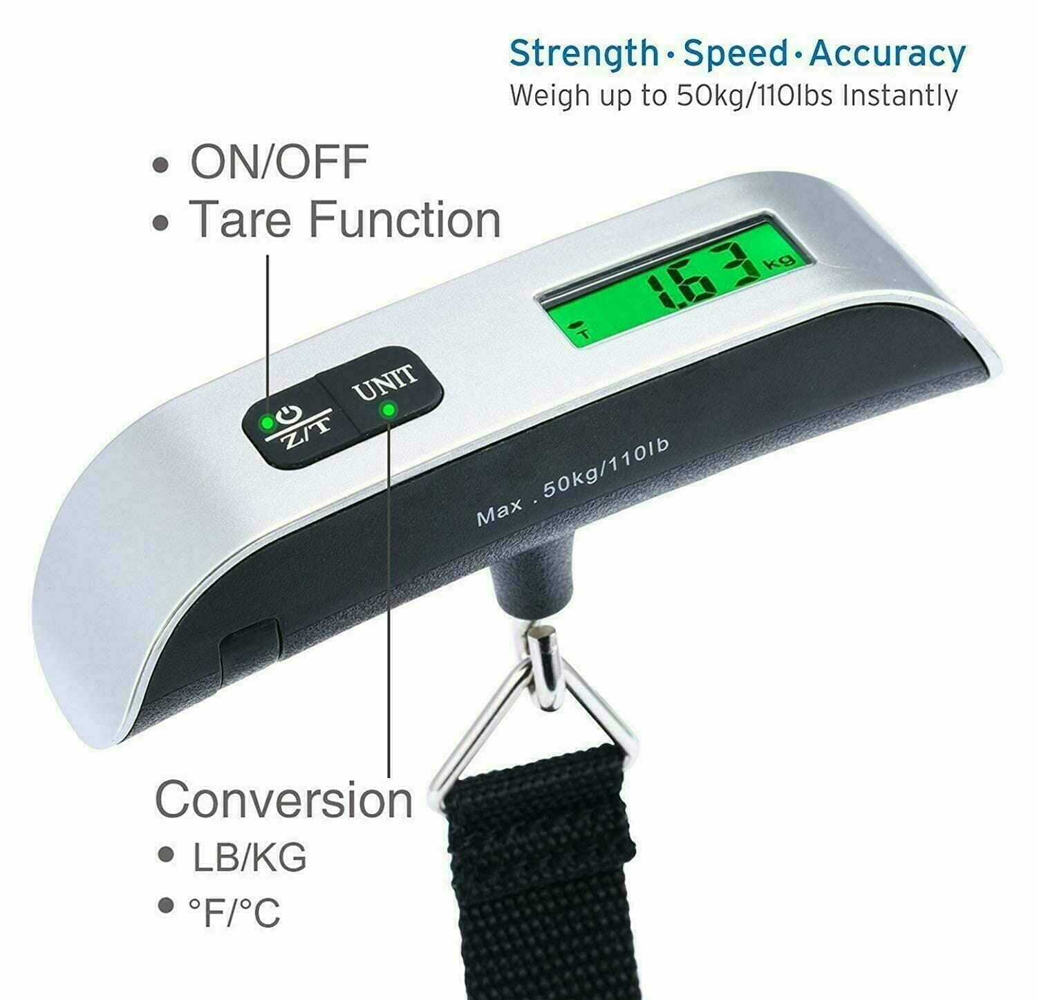 Digital Luggage Scale - eRushMo.com - Your Online Store