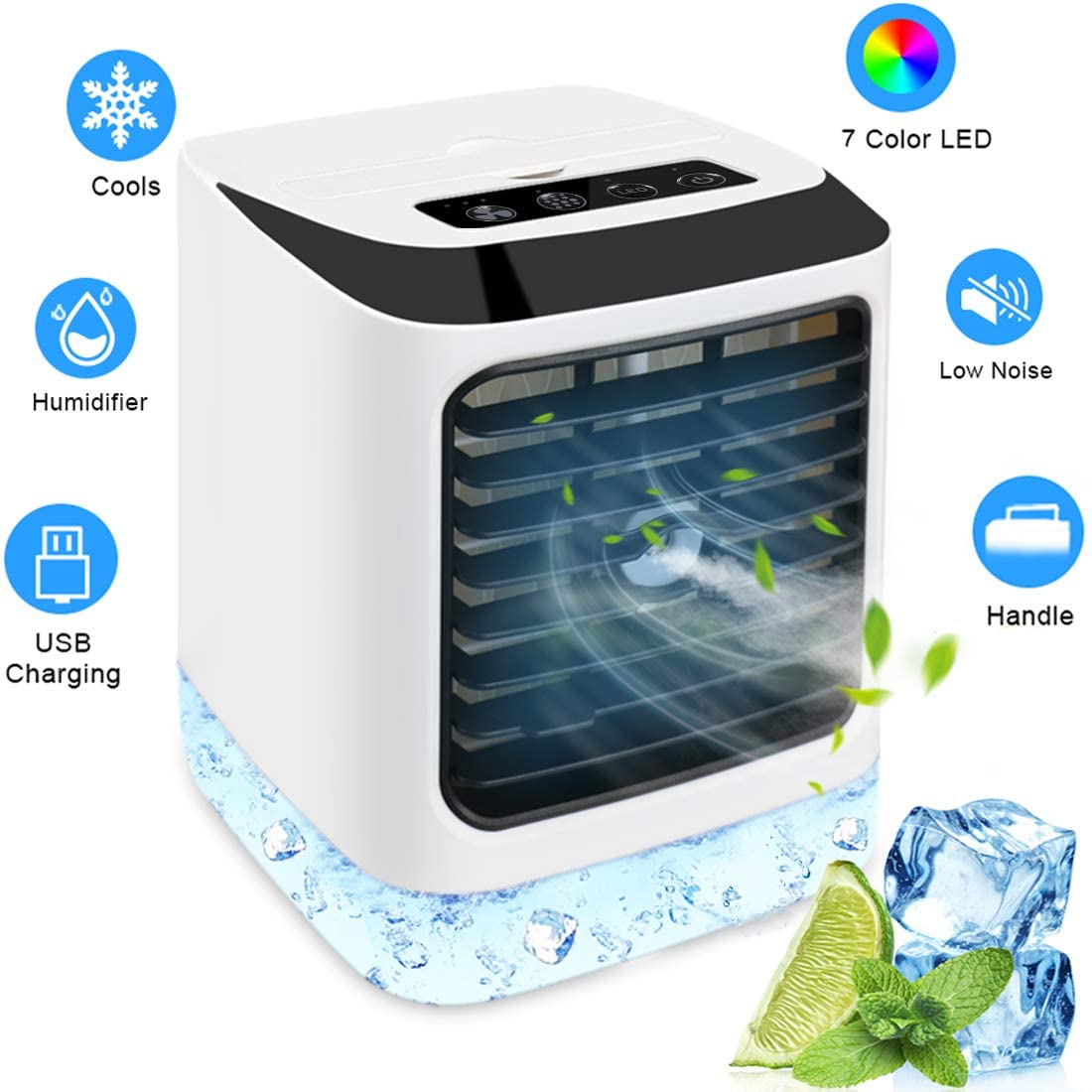Mini Portable Air Conditioner and Humidifier